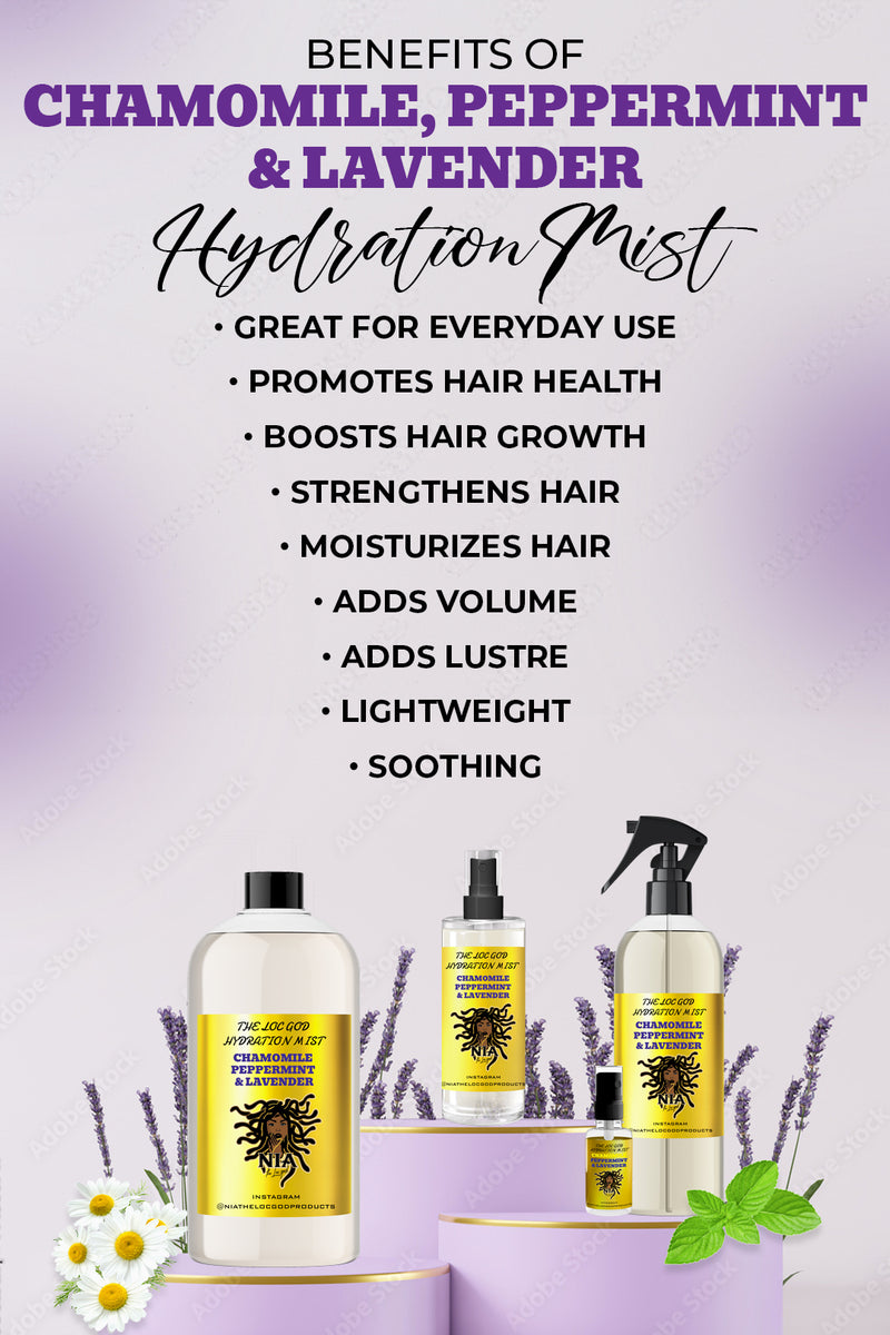 Hydration Mist - Chamomile, Peppermint + Lavender