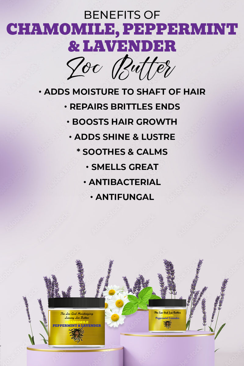 Loc Butter - Chamomile, Peppermint + Lavender