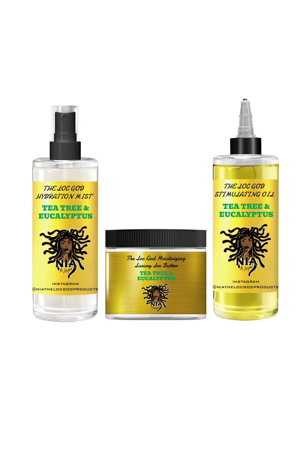 Loc Bundles - Tea Tree + Eucalyptus