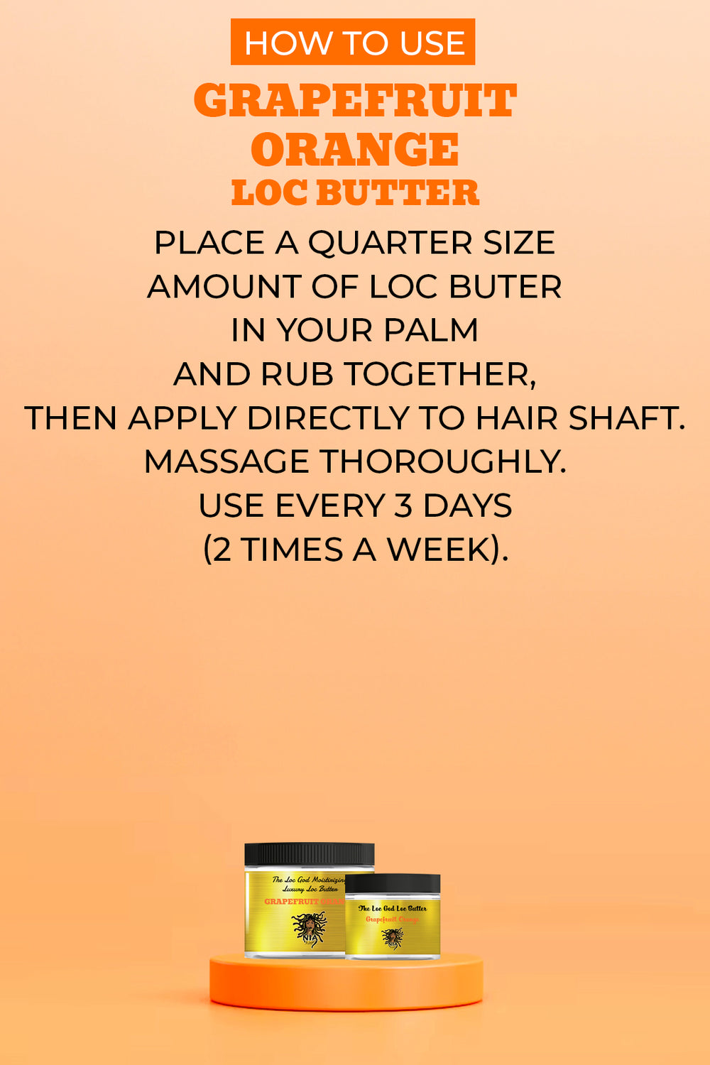 Loc Butter - Grapefruit Orange