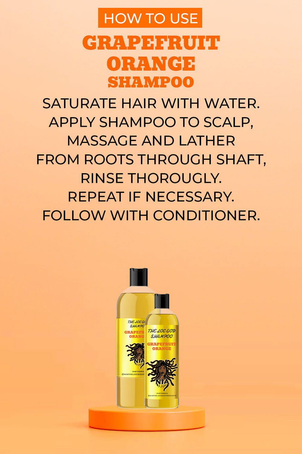 Shampoo - Grapefruit Orange